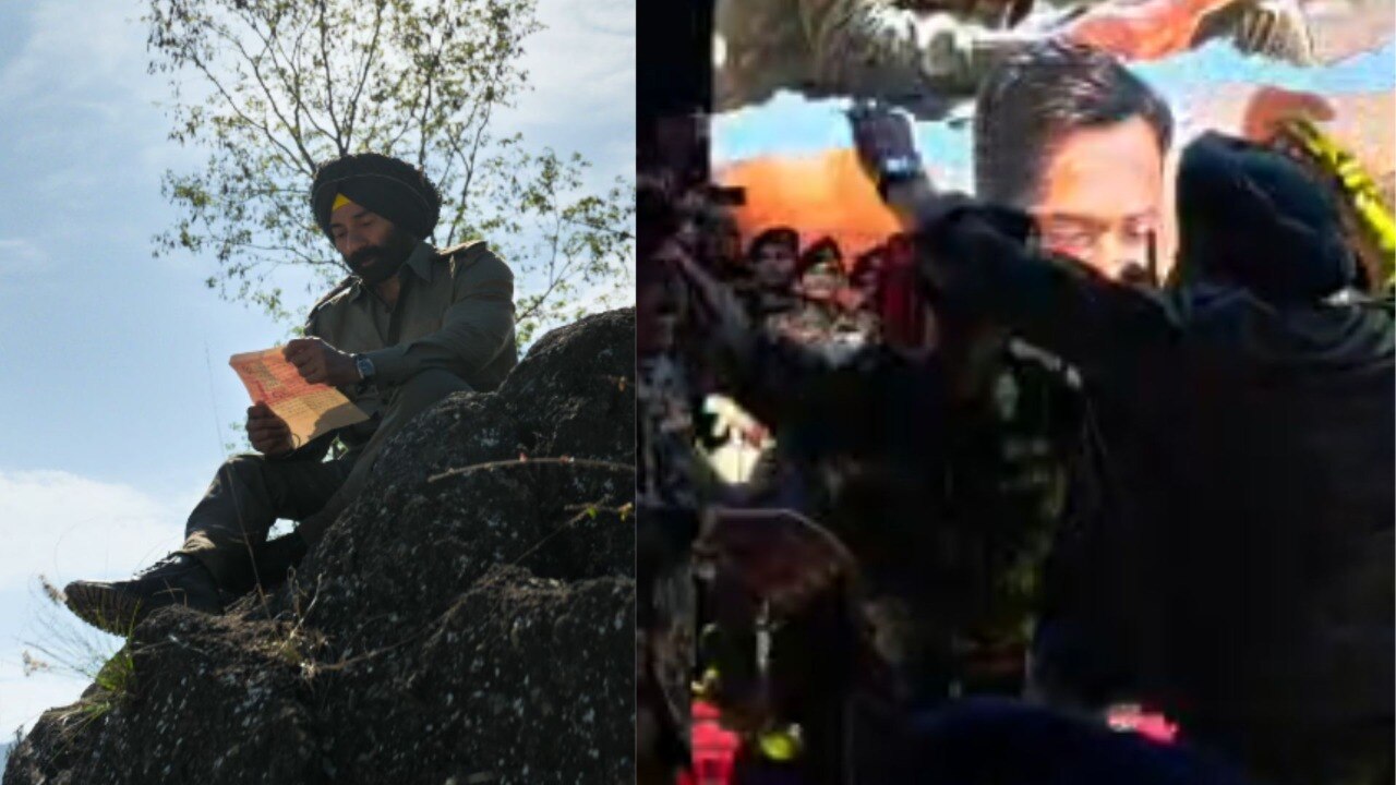 Border 2 Ghar Kab Aaoge launch: Sunny Deol grooves with BSF jawans ...