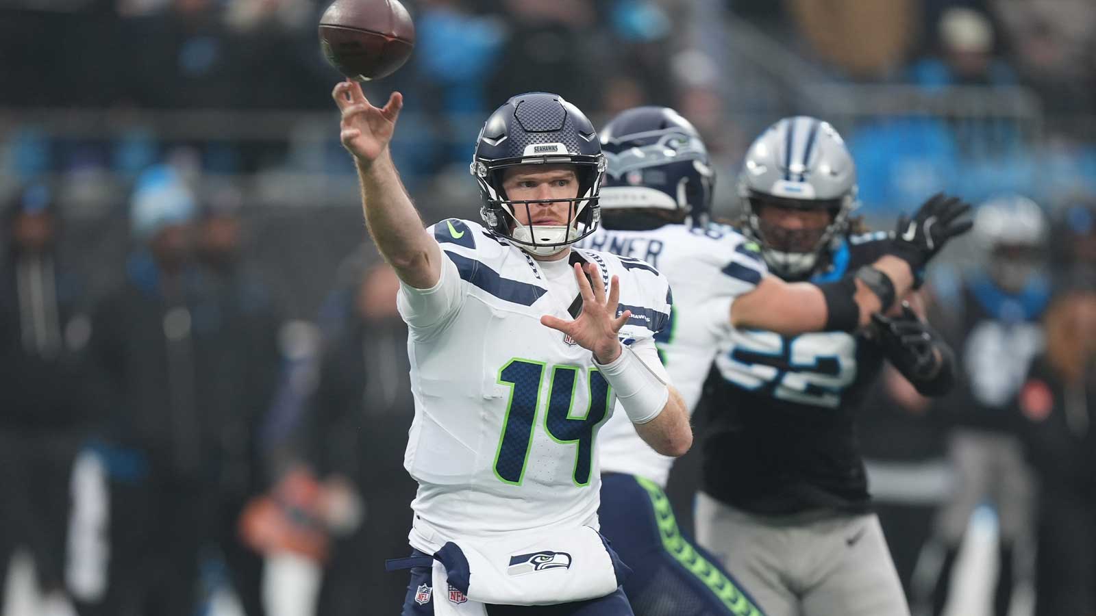 Sam Darnold’s 'epic' admission on viral lookalike at Seahawks-Panthers game