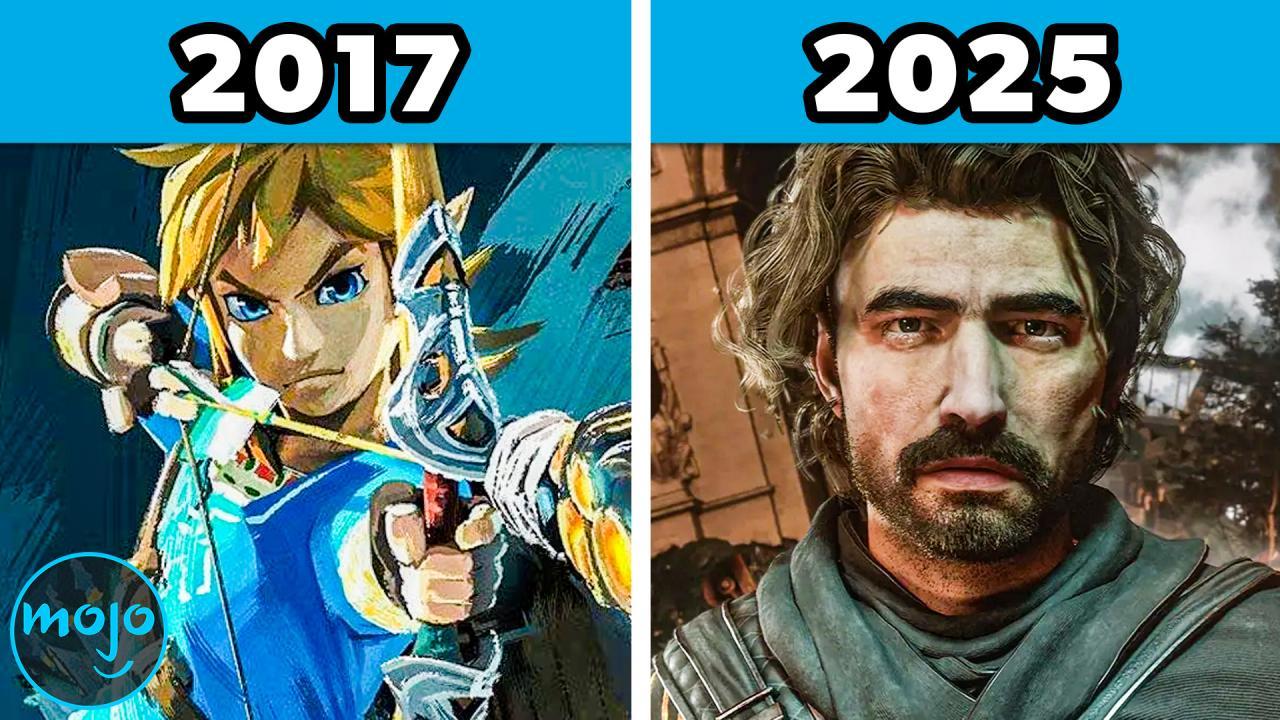 Top 26 best video games of each year (2000 - 2025)