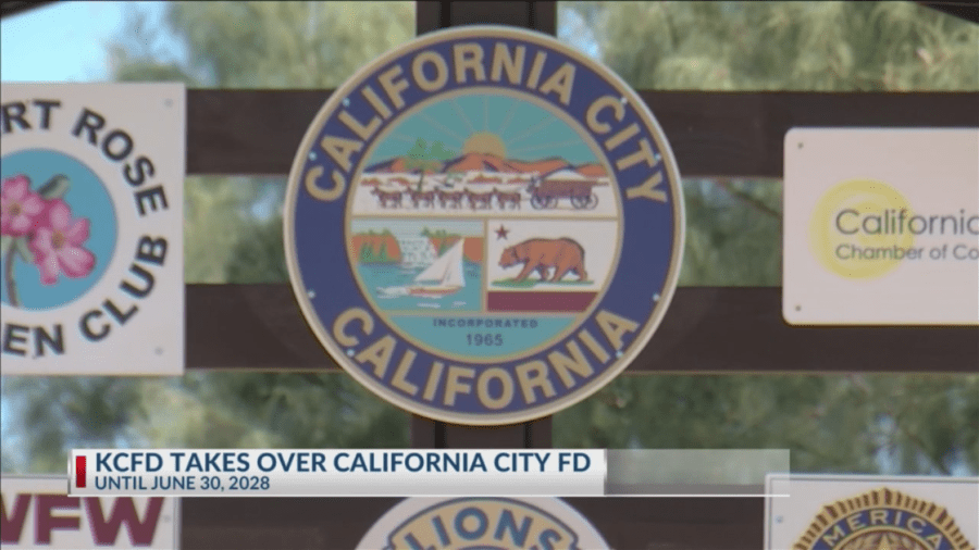 California City Fire Department signs off for final time before joining ...