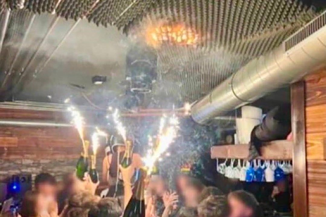 Swiss bar fire: Photo show sparklers starting deadly blaze that killed ...