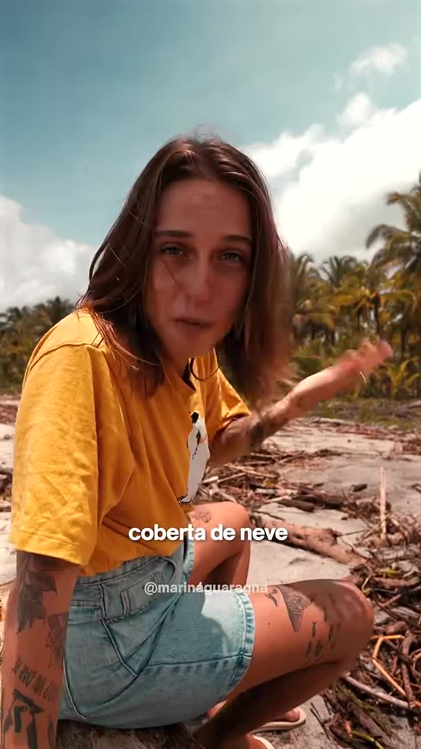 A natureza pedindo socorro.