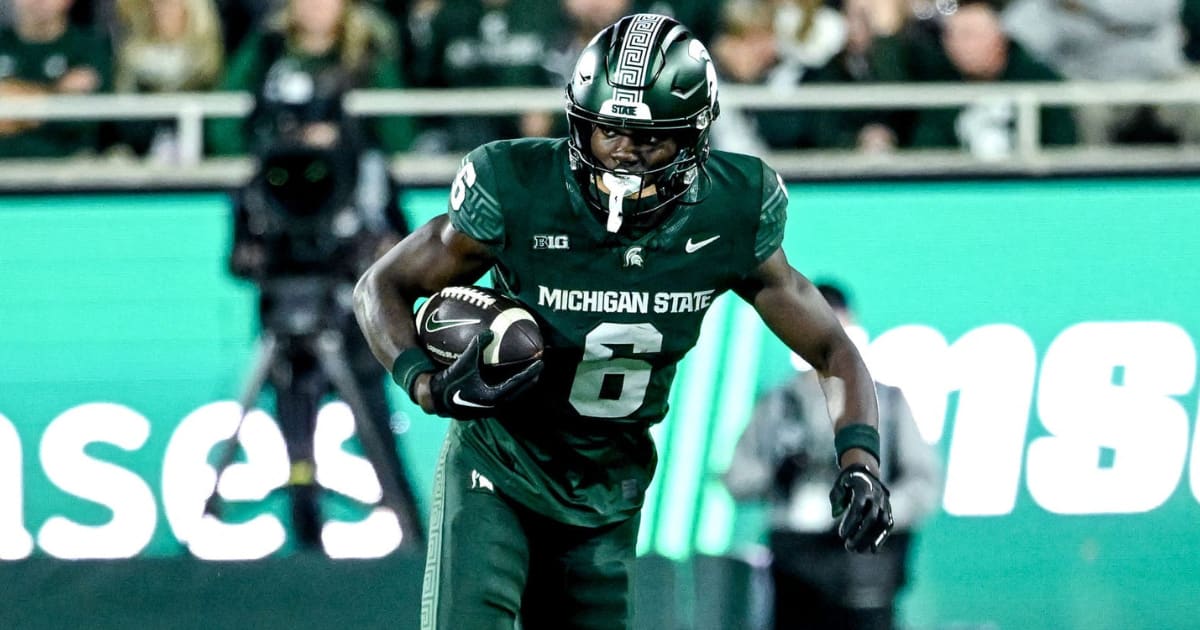 Transfer portal: Michigan State WR Nick Marsh to visit Notre Dame