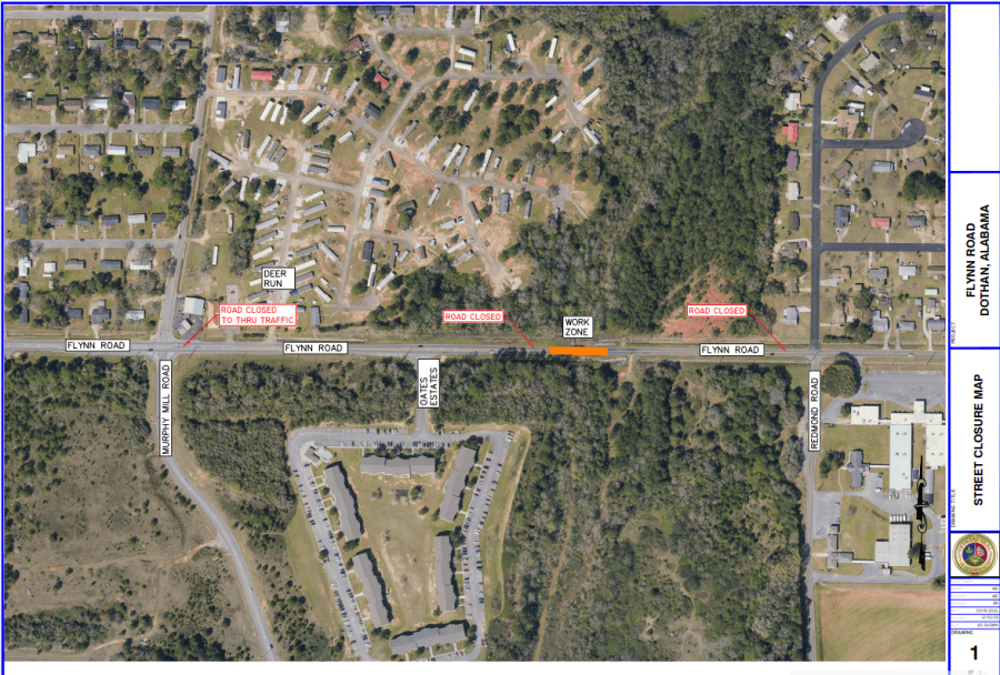 Flynn Road to be closed for guardrail replacement