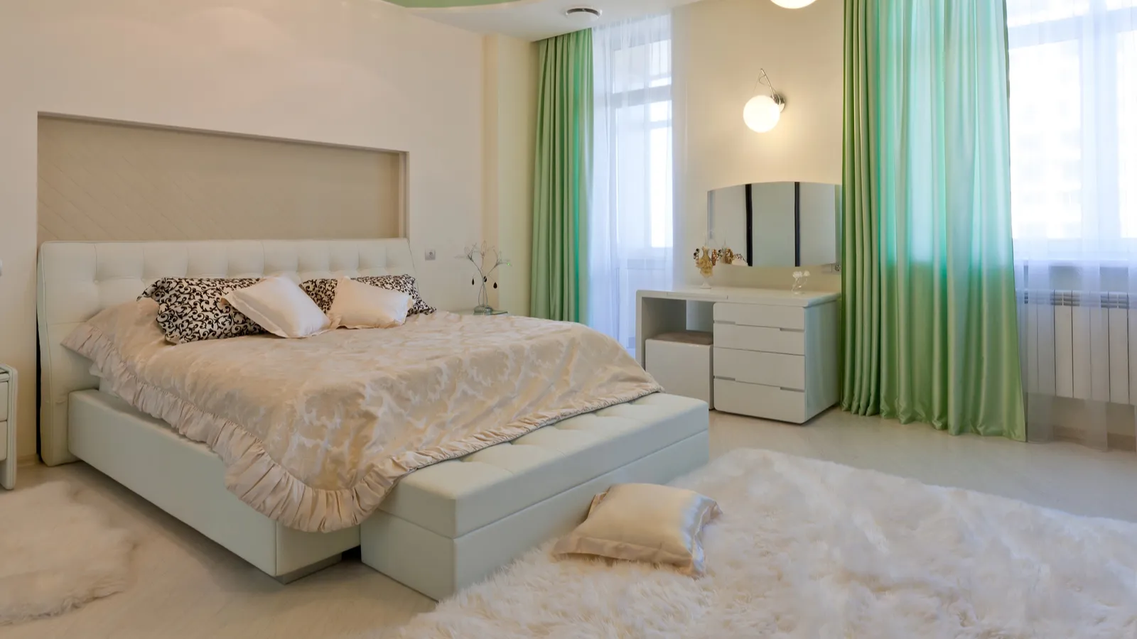 Creative storage solutions for bedrooms without built-in closets