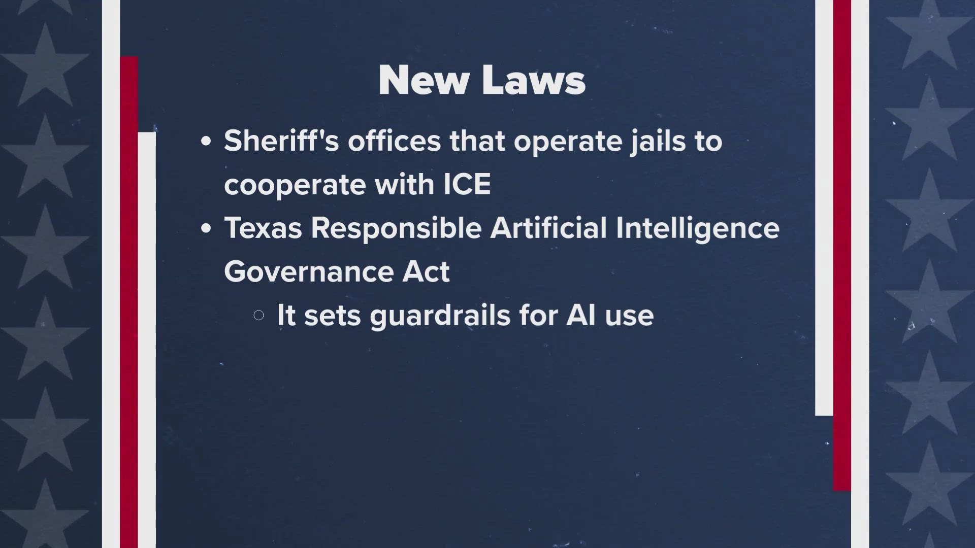 New laws take effect in Texas with new year