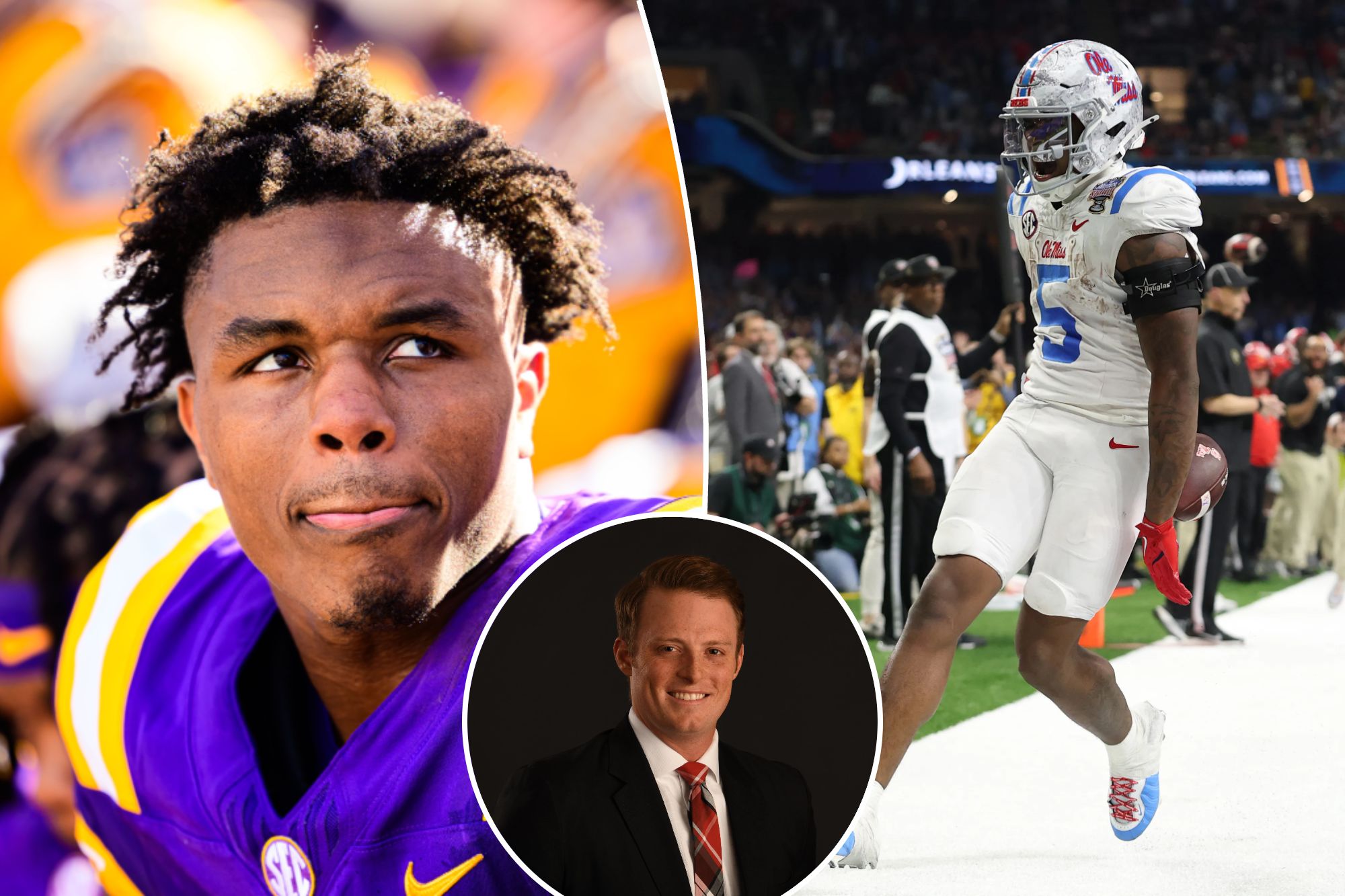 Greg McElroy makes awkward mistake involving dead ex-LSU player during ...