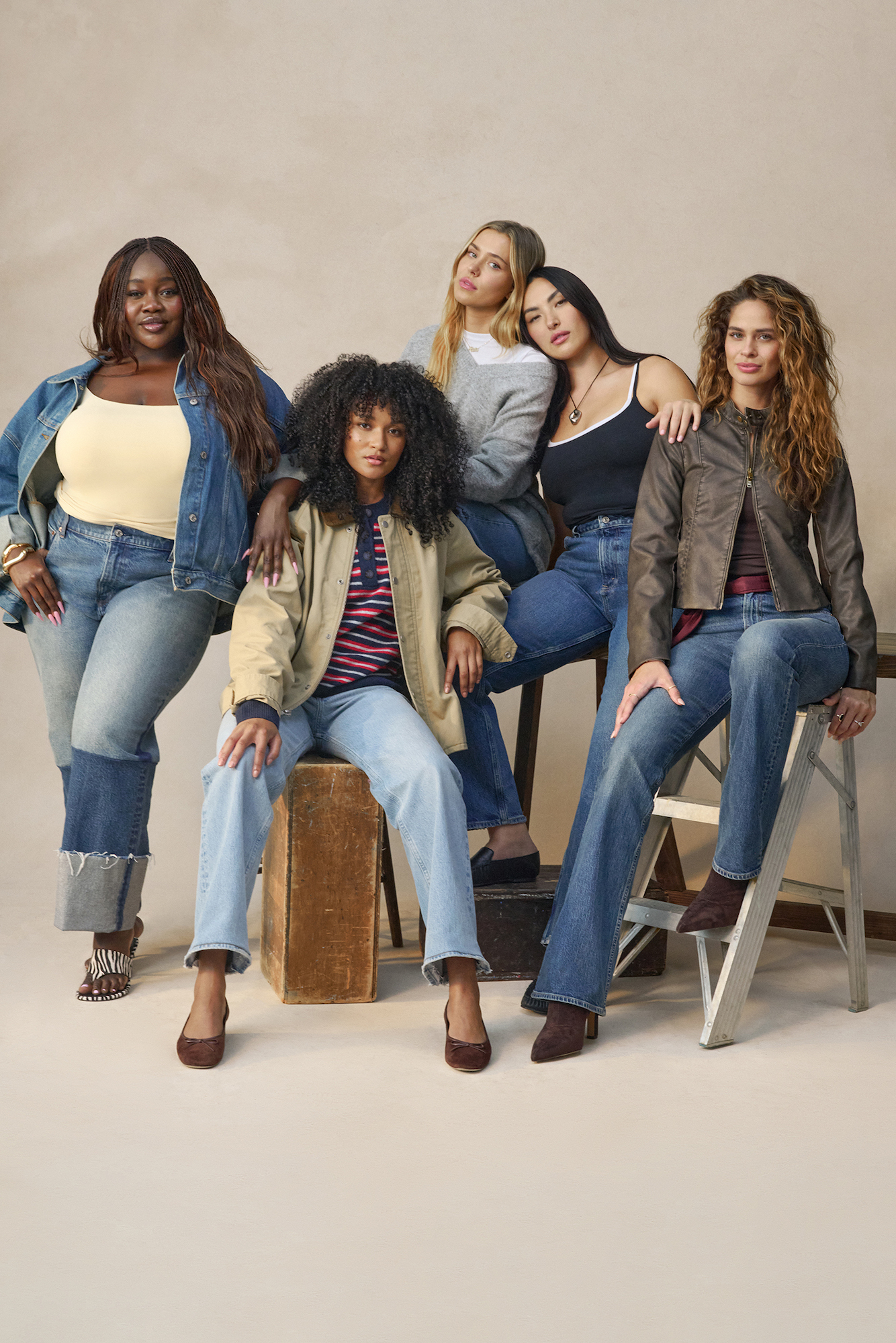 Abercrombie & Fitch spring 2026 denim campaign