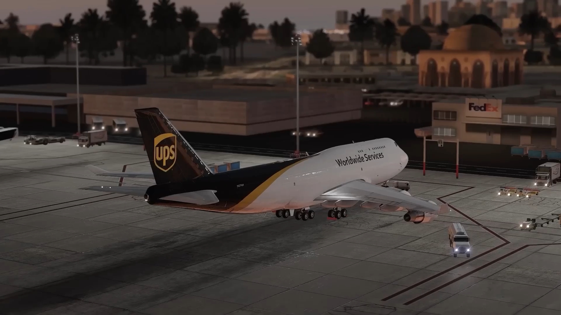 Fire in the sky over Dubai and London