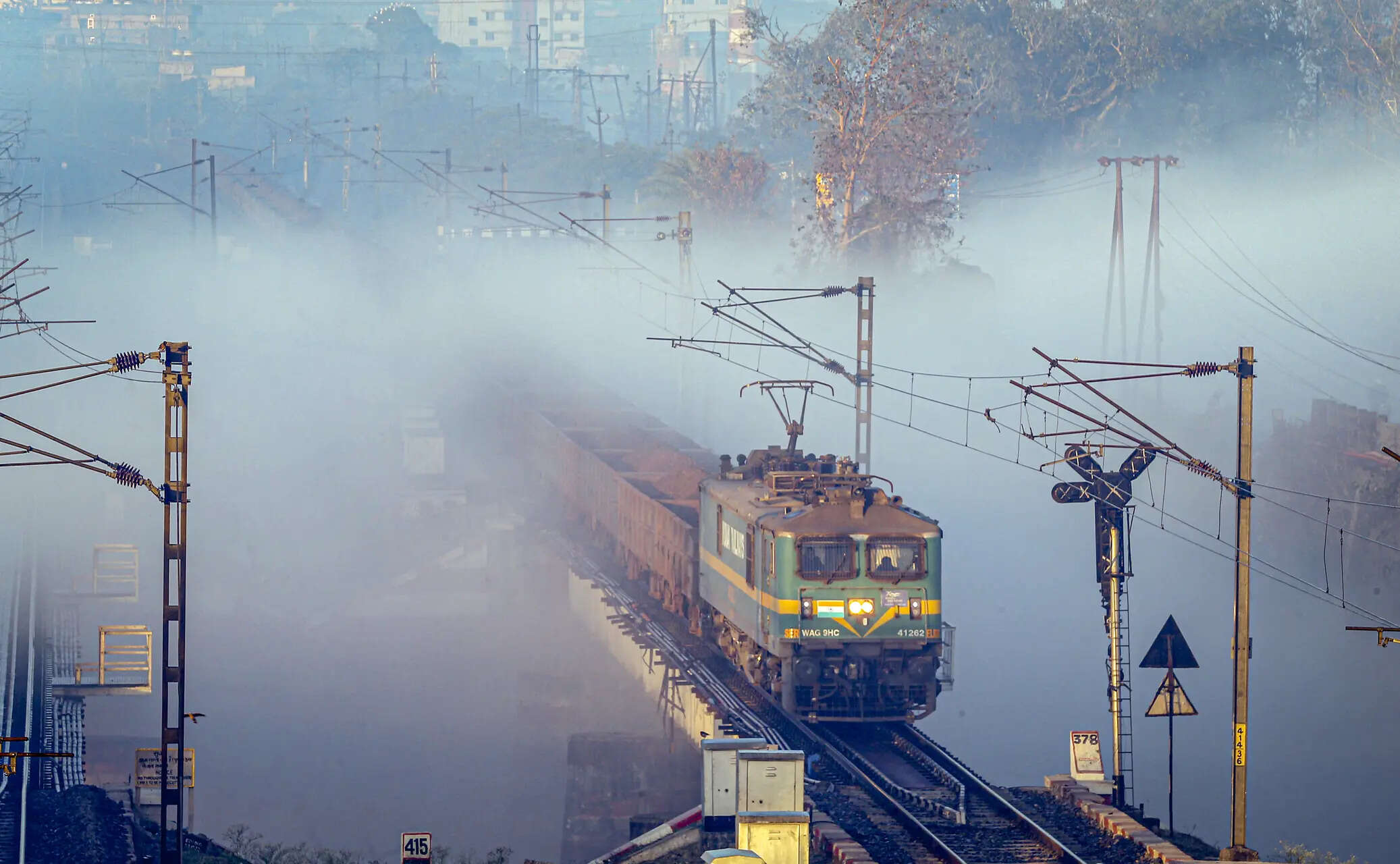Fog, poor visibility delay many key trains