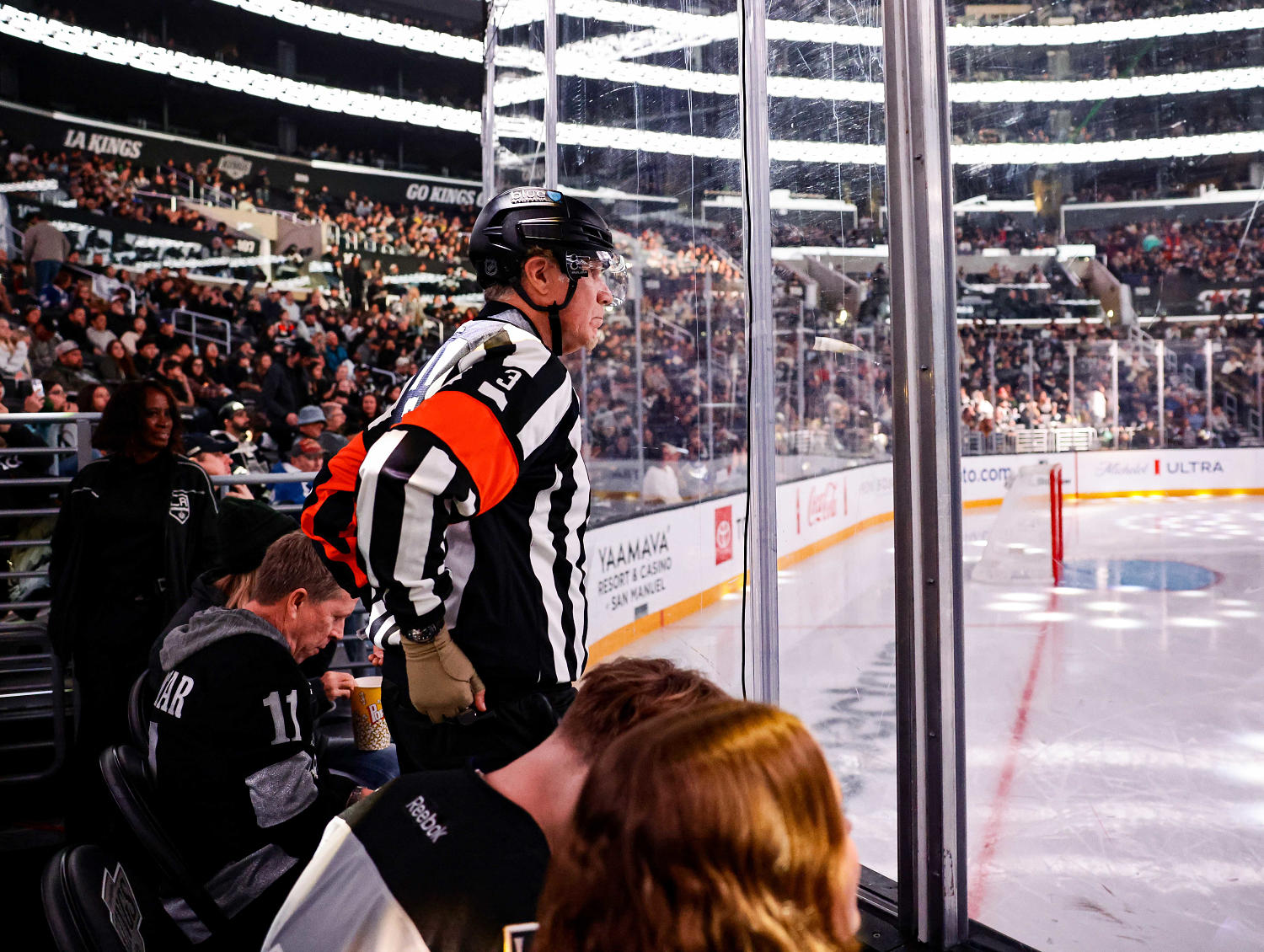 Will Ferrell attends NHL game dressed as a referee – and takes the role ...