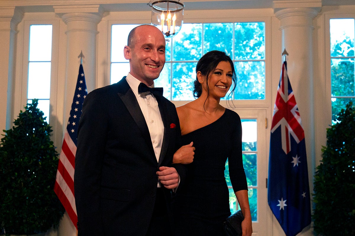 Stephen and Katie Miller announce pregnancy at Trump NYE bash