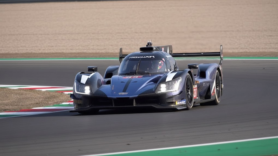 Alpine LMDh raw engine sound