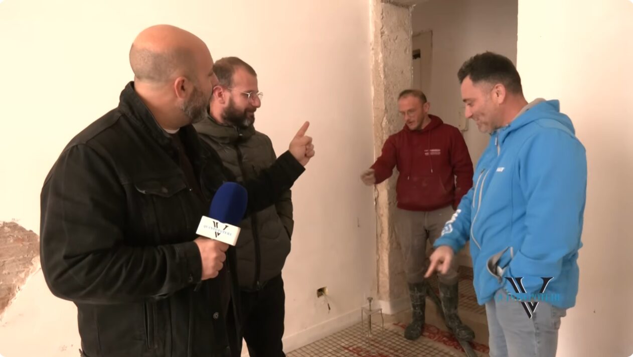 Lello e Angela, posizionato il massetto. Più forti del tappo: "Appena ...