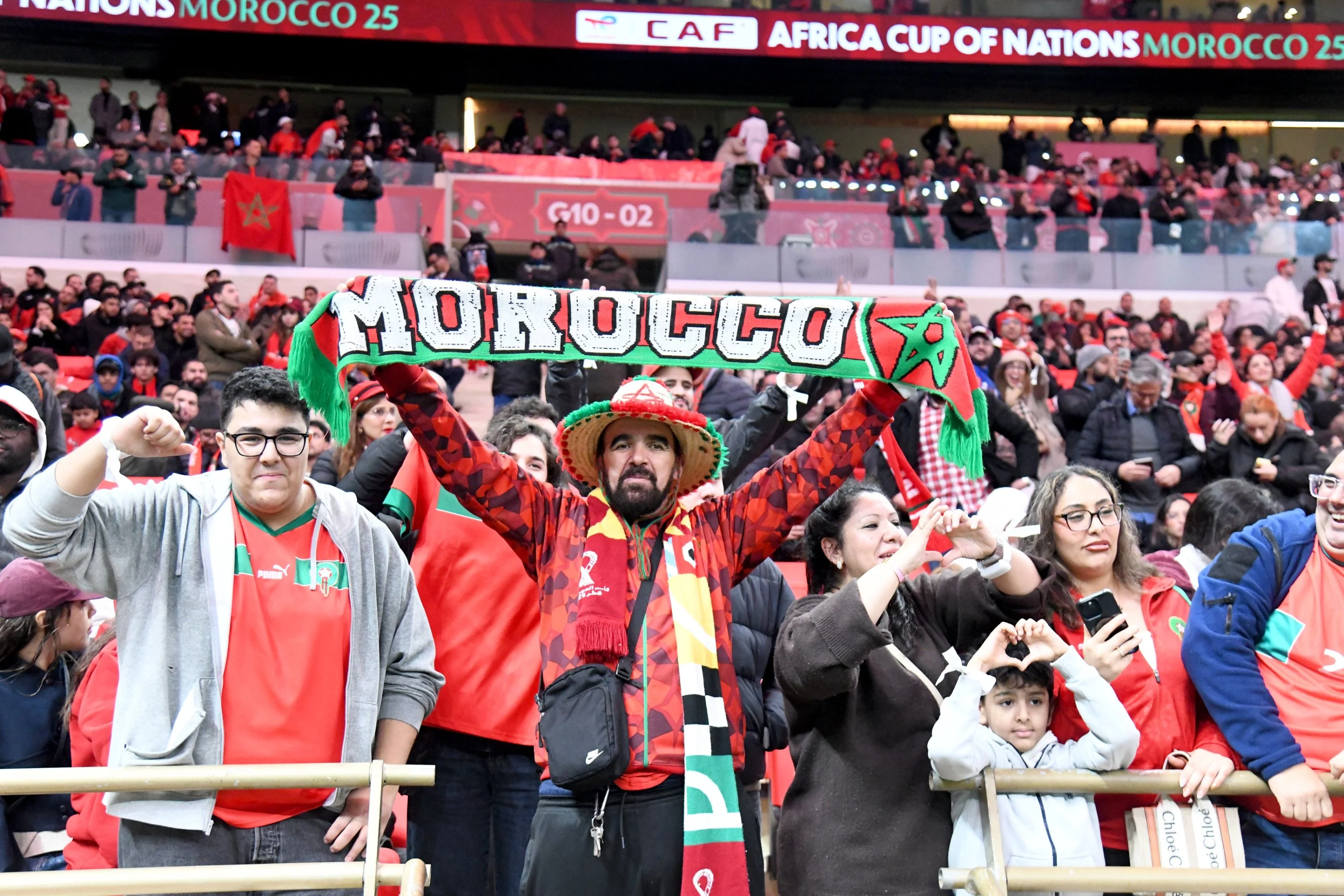 Families, regulars and ultras: Inside the Morocco AFCON crowd