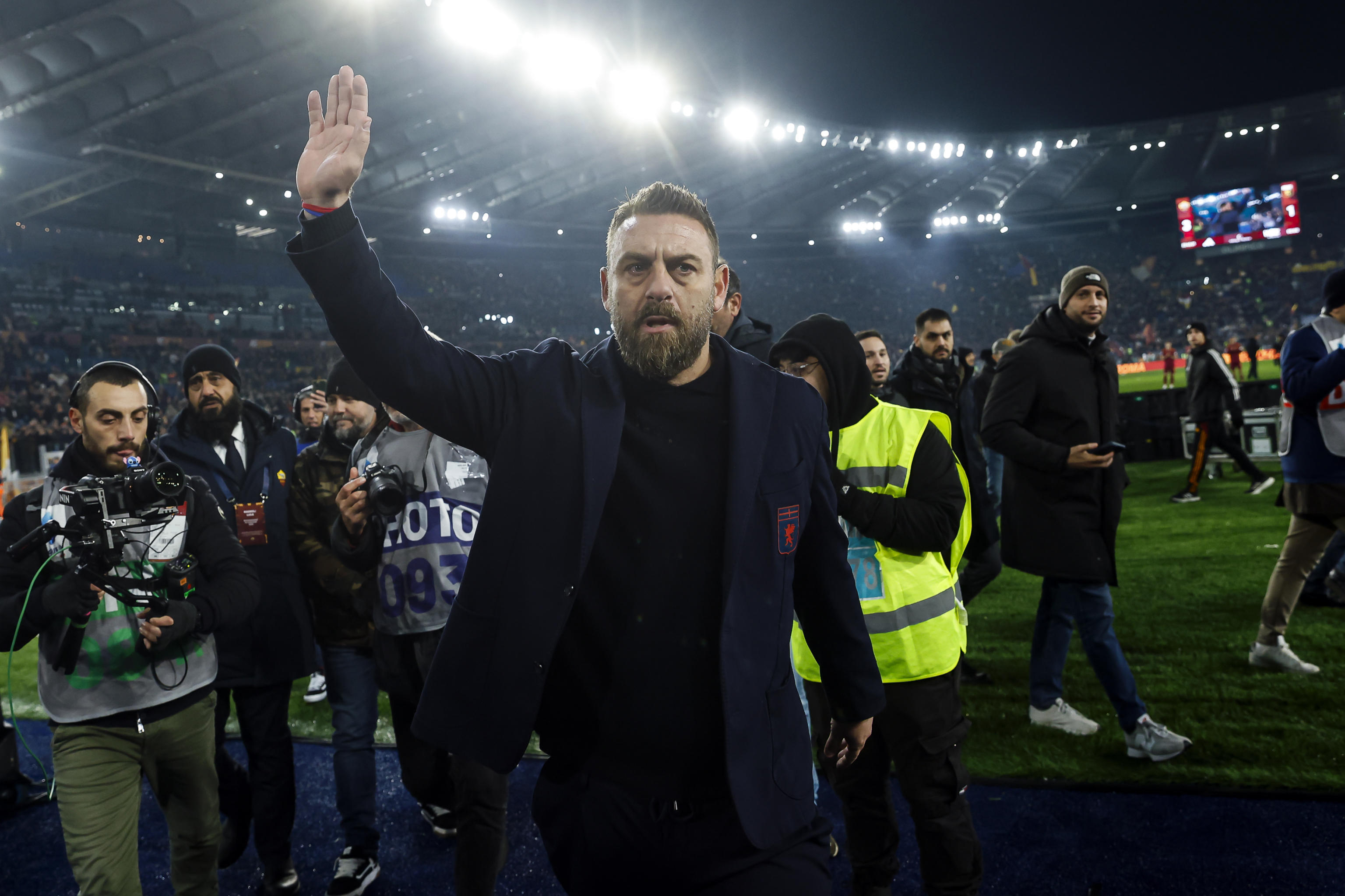 Calcio: Genoa - De Rossi 'la squadra ha reagito alla sconfitta di Roma'