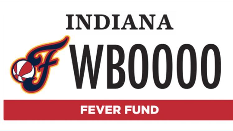 Indiana Fever release first-ever specialty license plate supporting ...