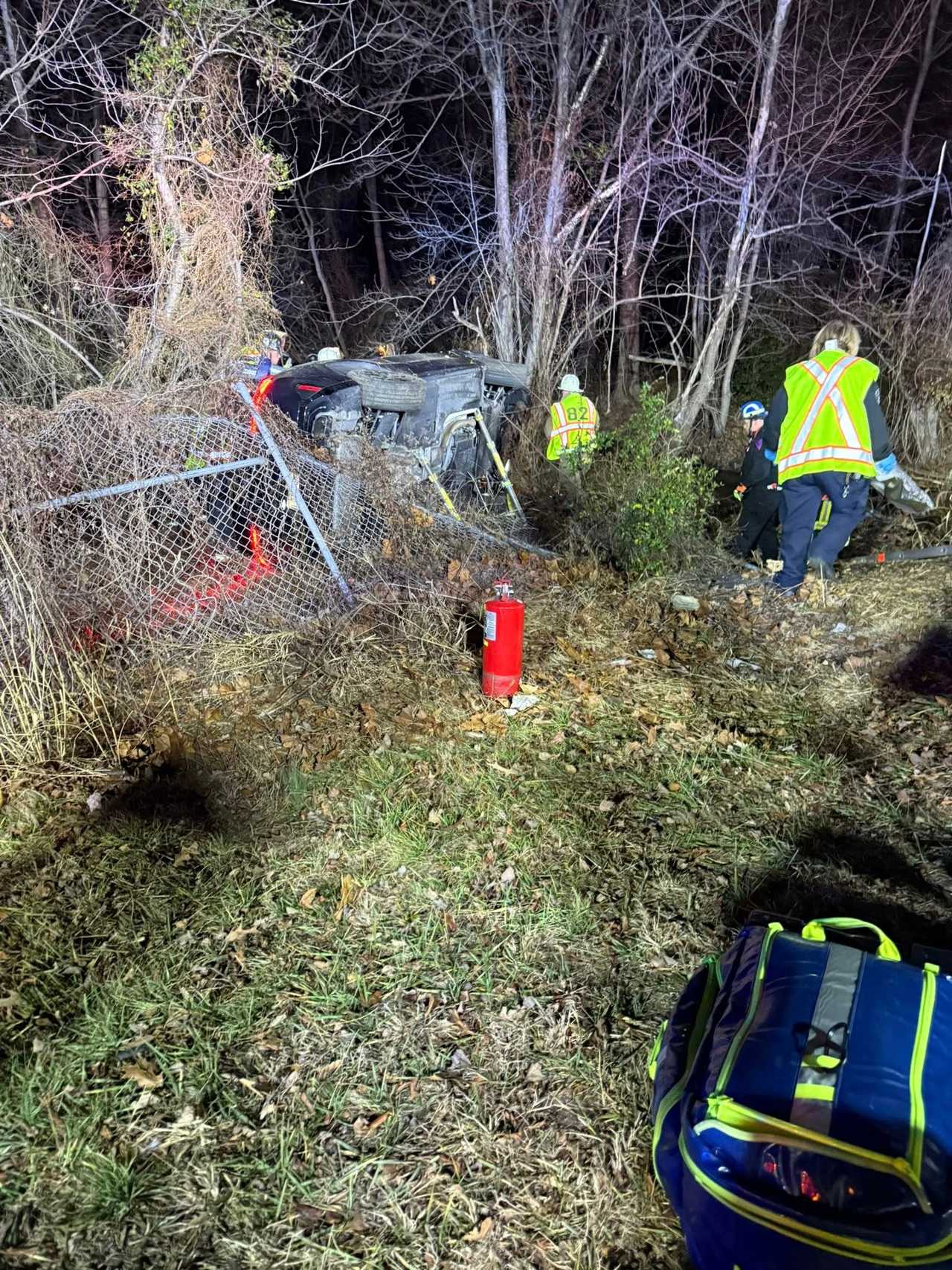 Two trapped in Route 42 New Year's crash: Washington Twp ambulance and ...