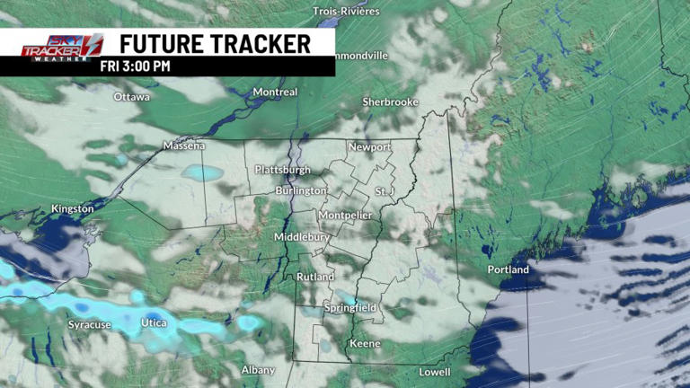 Frigid weekend ahead featuring light snow late Saturday