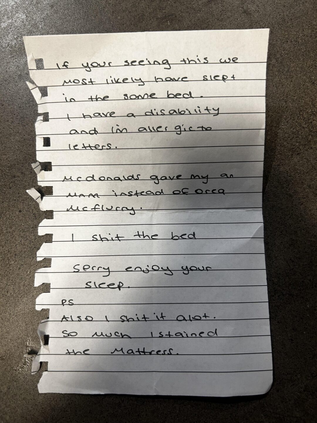 19 of the most unhinged notes ever found in vacation rentals