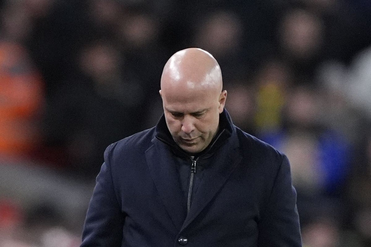 Arne Slot: 'Constant battle' has left Liverpool unable to catch Arsenal ...