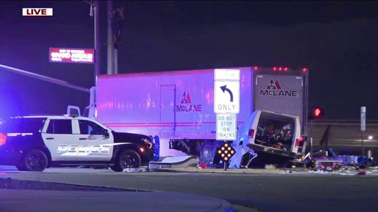 1 dead, several hurt in Surprise semi-truck crash