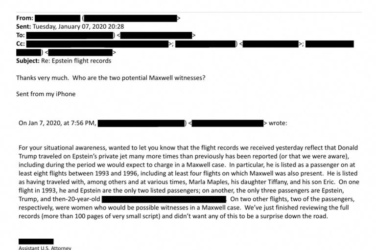 Sean Hannity falsely claims Trump never flew on Epstein’s plane