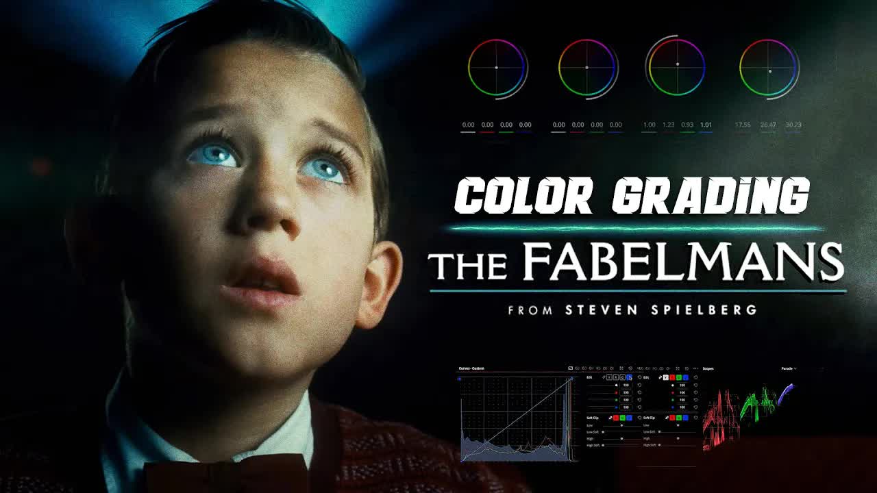 Color grade like The Fabelmans