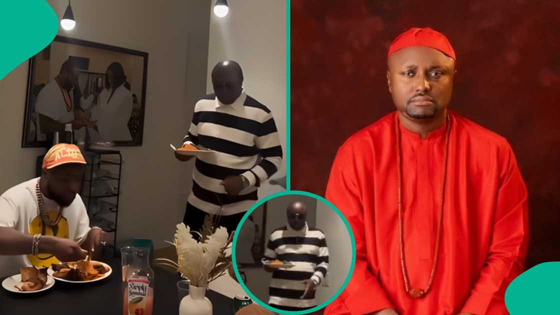 Viral video shows moment Isreal DMW was asked to switch seats at Davido ...