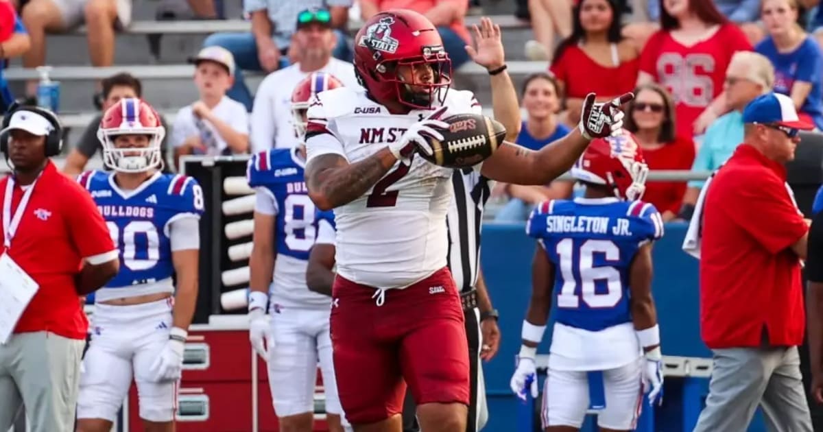 NC State to host New Mexico State transfer TE Gavin Harris for official ...