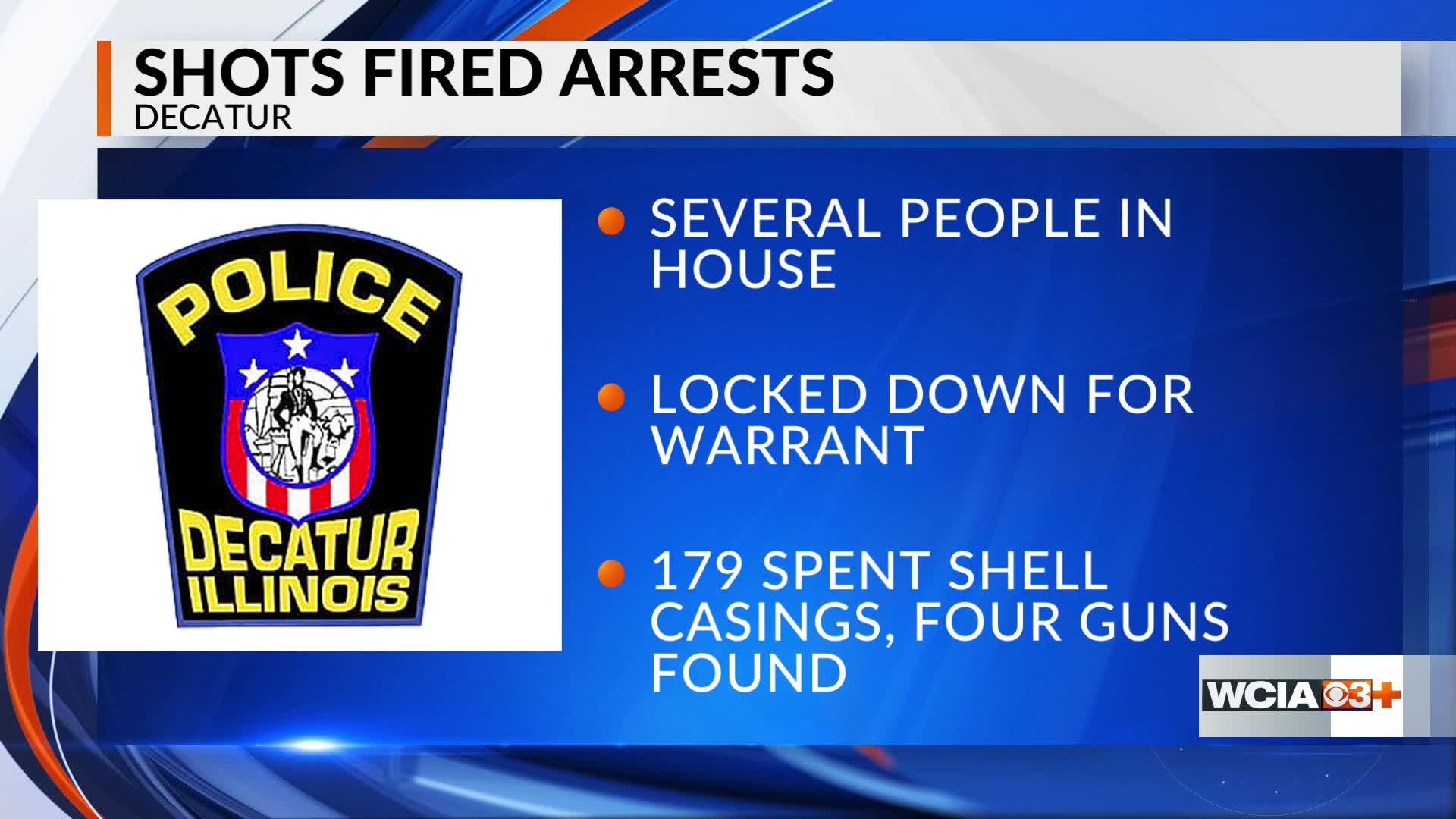 Several arrested, 179 spent shell casings found at Decatur home after ...