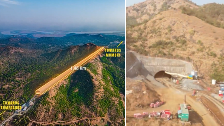 Mumbai-Ahmedabad bullet train: First mountain tunnel breakthrough in ...