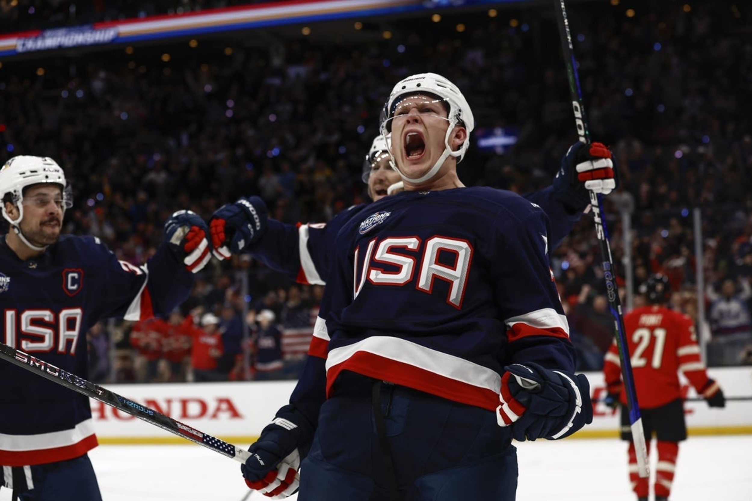 US Olympic hockey roster has heavy 4 Nations flavor