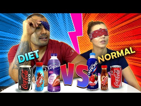 Comida diet vs comida normal - você consegue acertar?