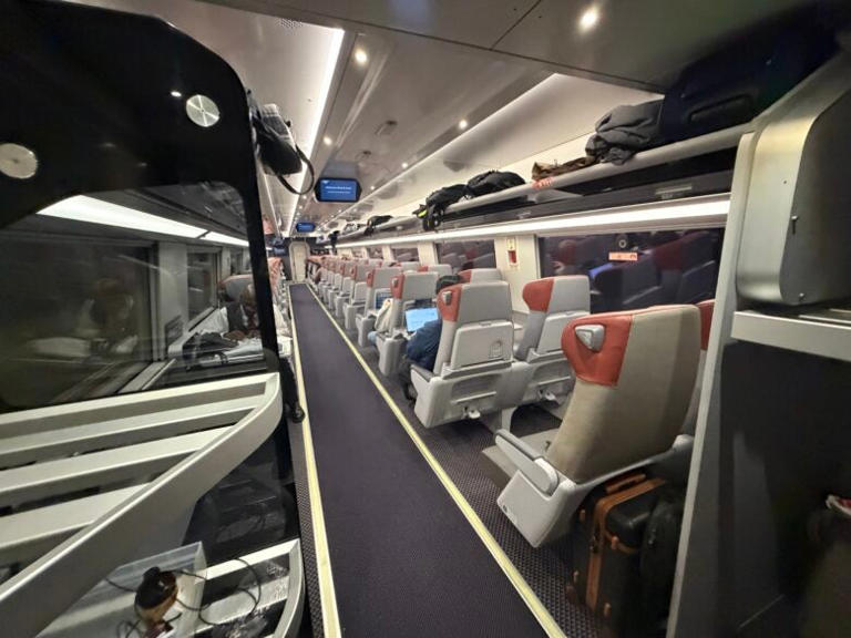 First impressions of the new NextGen Acela first class