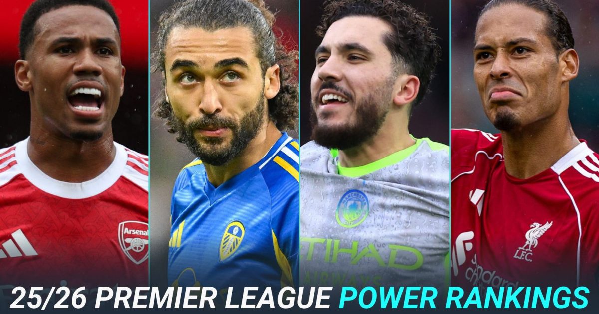 Premier League player power rankings: Van Dijk climbs as Gabriel ...