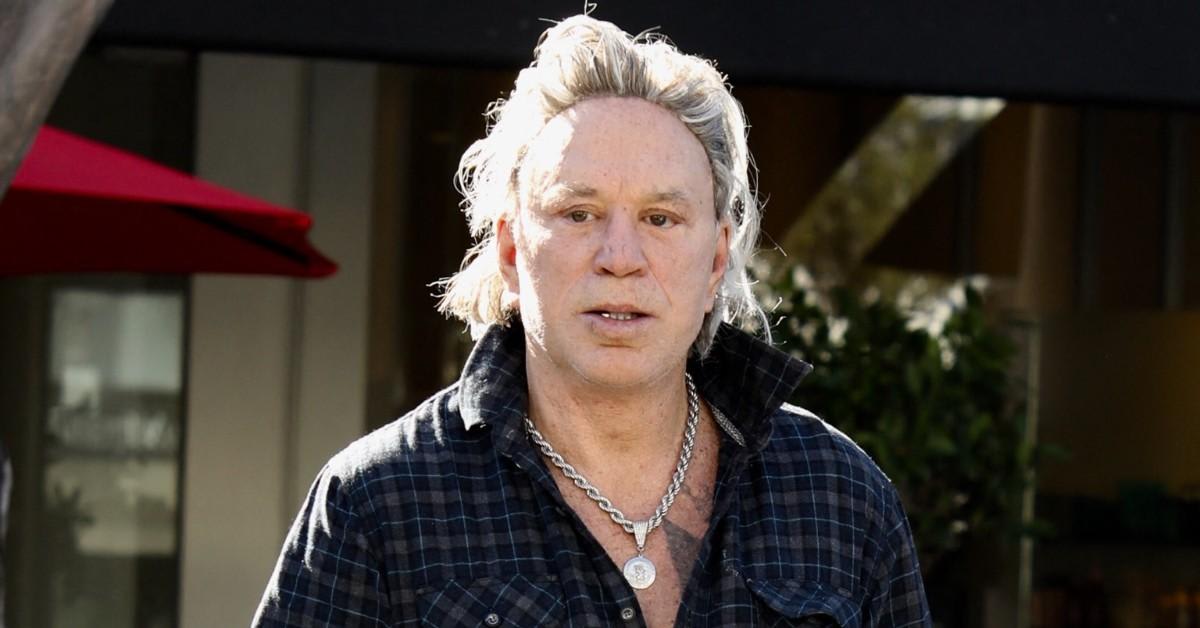 Frail Mickey Rourke, 73, Looks Unrecognizable While Accepting Taco Bell ...