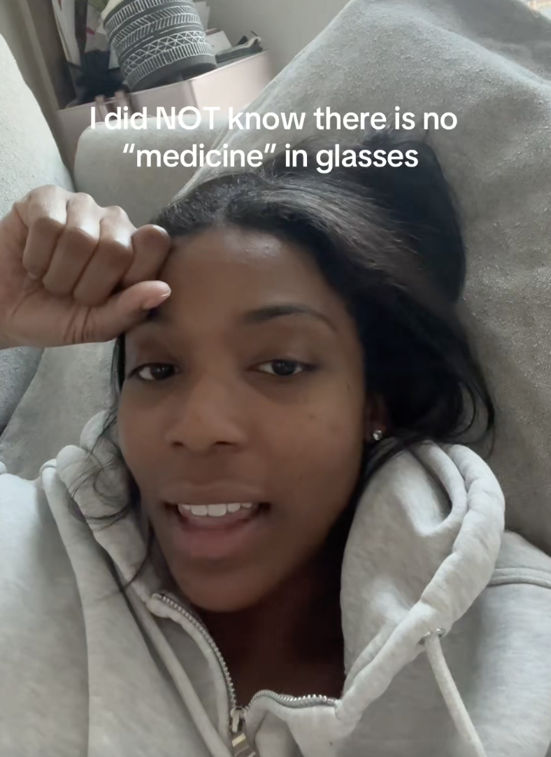 A TikTokker Said She Recently Found Out That Glasses Don’t Contain ...