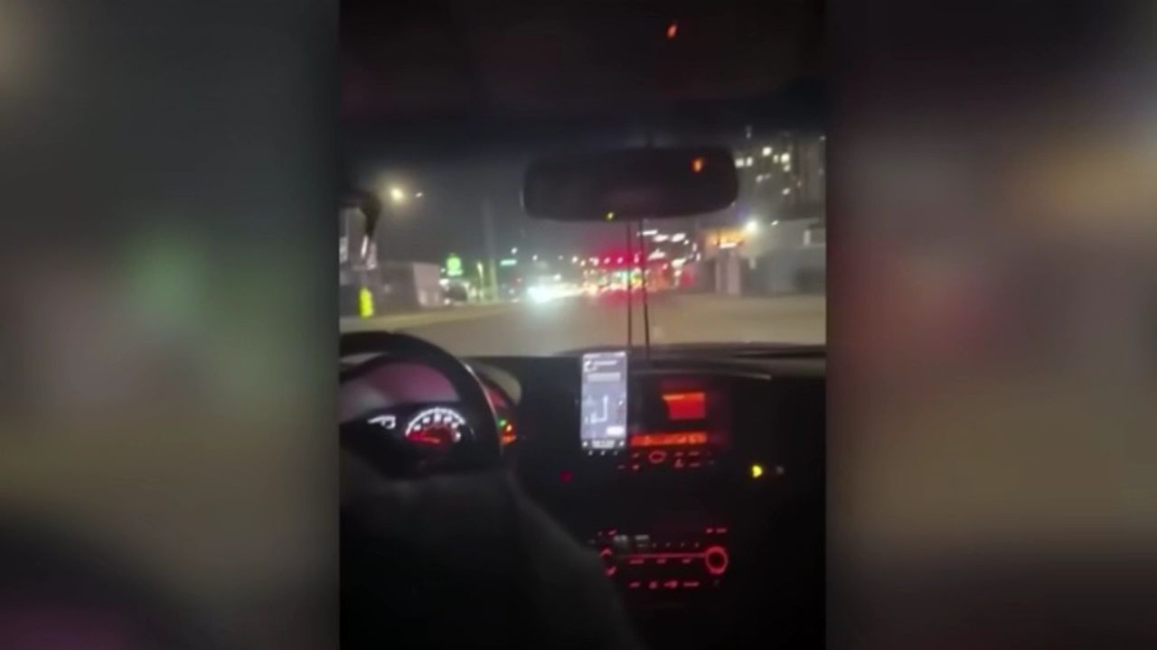 Viral video shows Uber driver taking couple on wild ride where they ...
