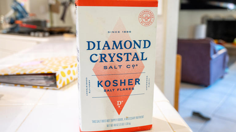 Molly Baz keeps this brand of kosher salt stocked in her pantry