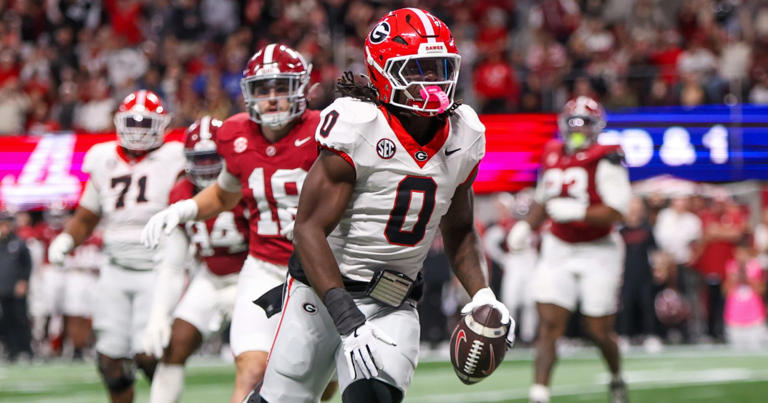 Georgia RB Roderick Robinson to enter transfer portal