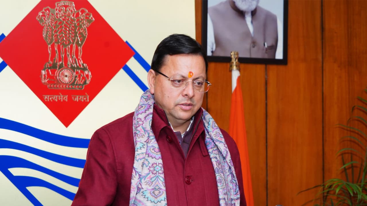 CM Dhami unveils statue of Buksa tribal king Raja Jagat Dev virtually