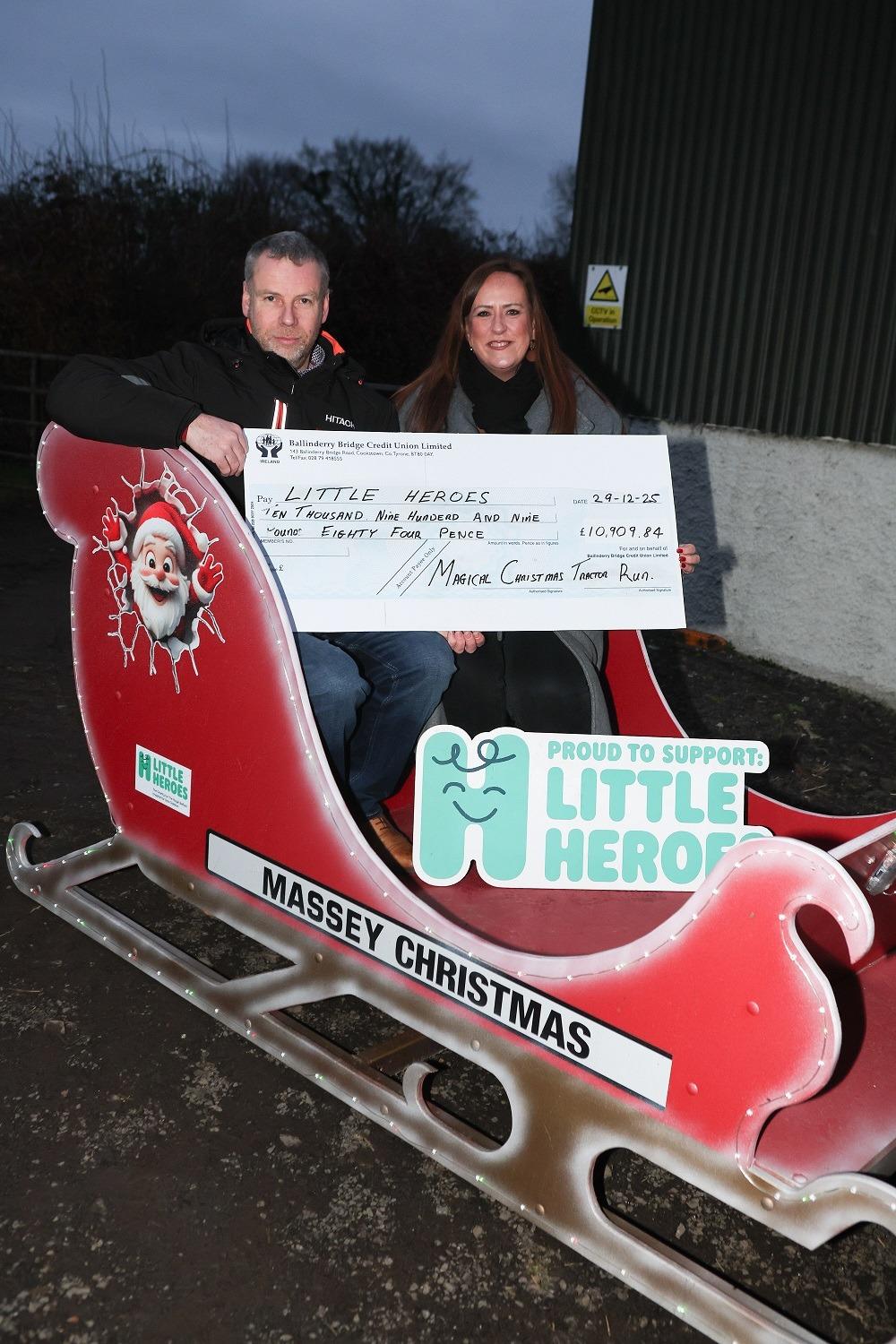 'Magical Christmas' tractor run in Mid Ulster raises almost £11,000 for ...