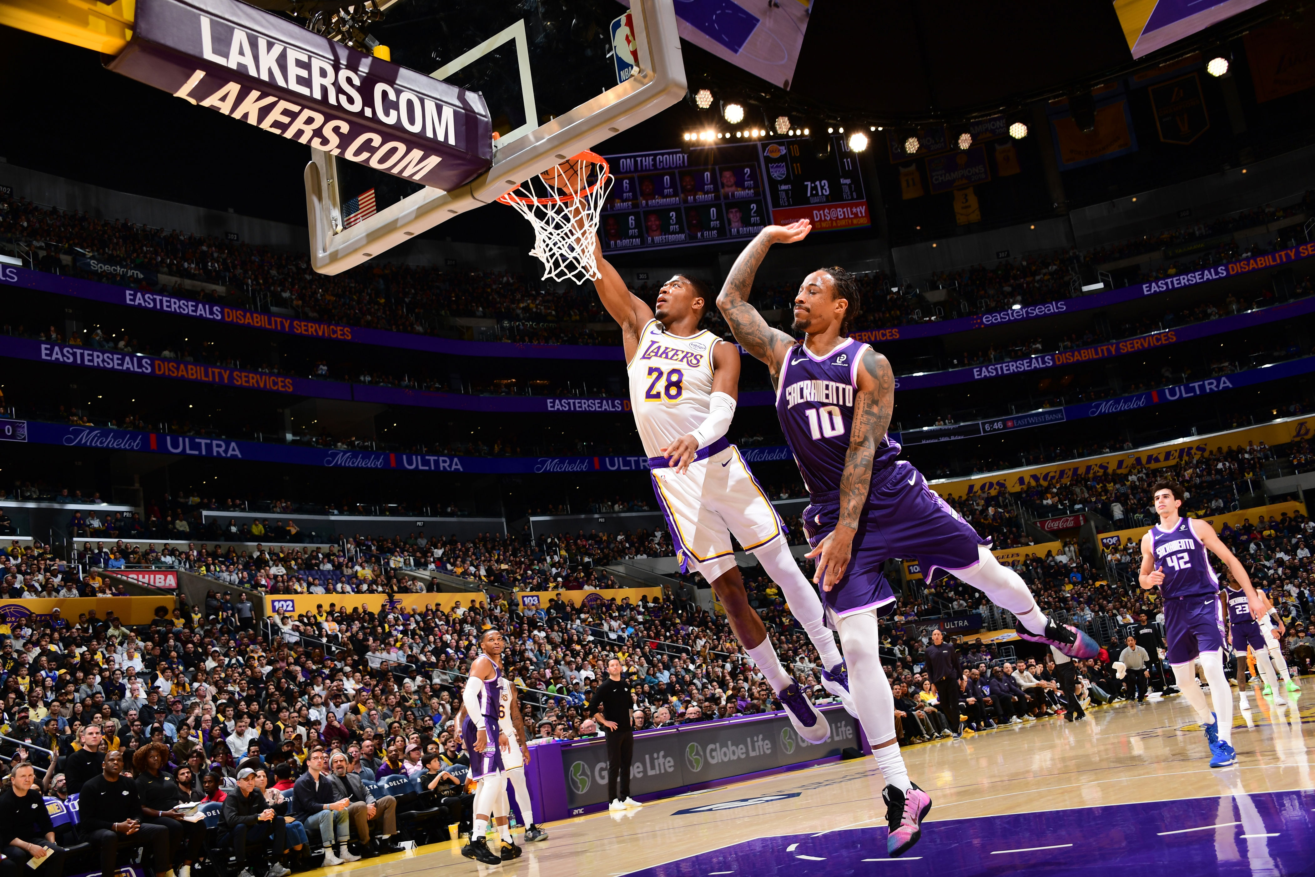 Rui Hachimura expected to return from calf injury early next week