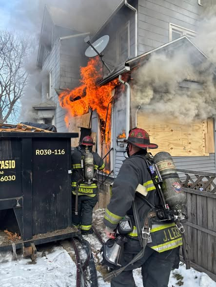 Crews work to put out fire on Acushnet Avenue in Springfield