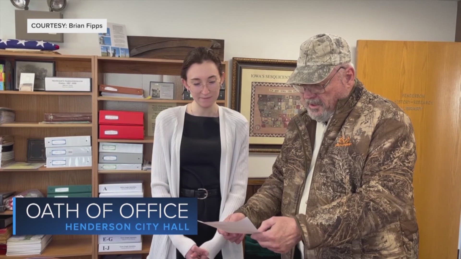 A small town in Iowa elected a 20-year-old as mayor