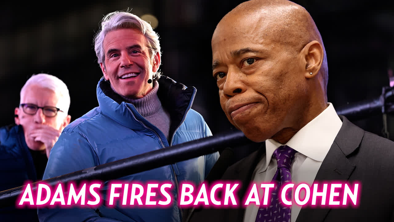 Eric Adams slams Andy Cohen after 'sloppy drunken rant' on CNN's NYE