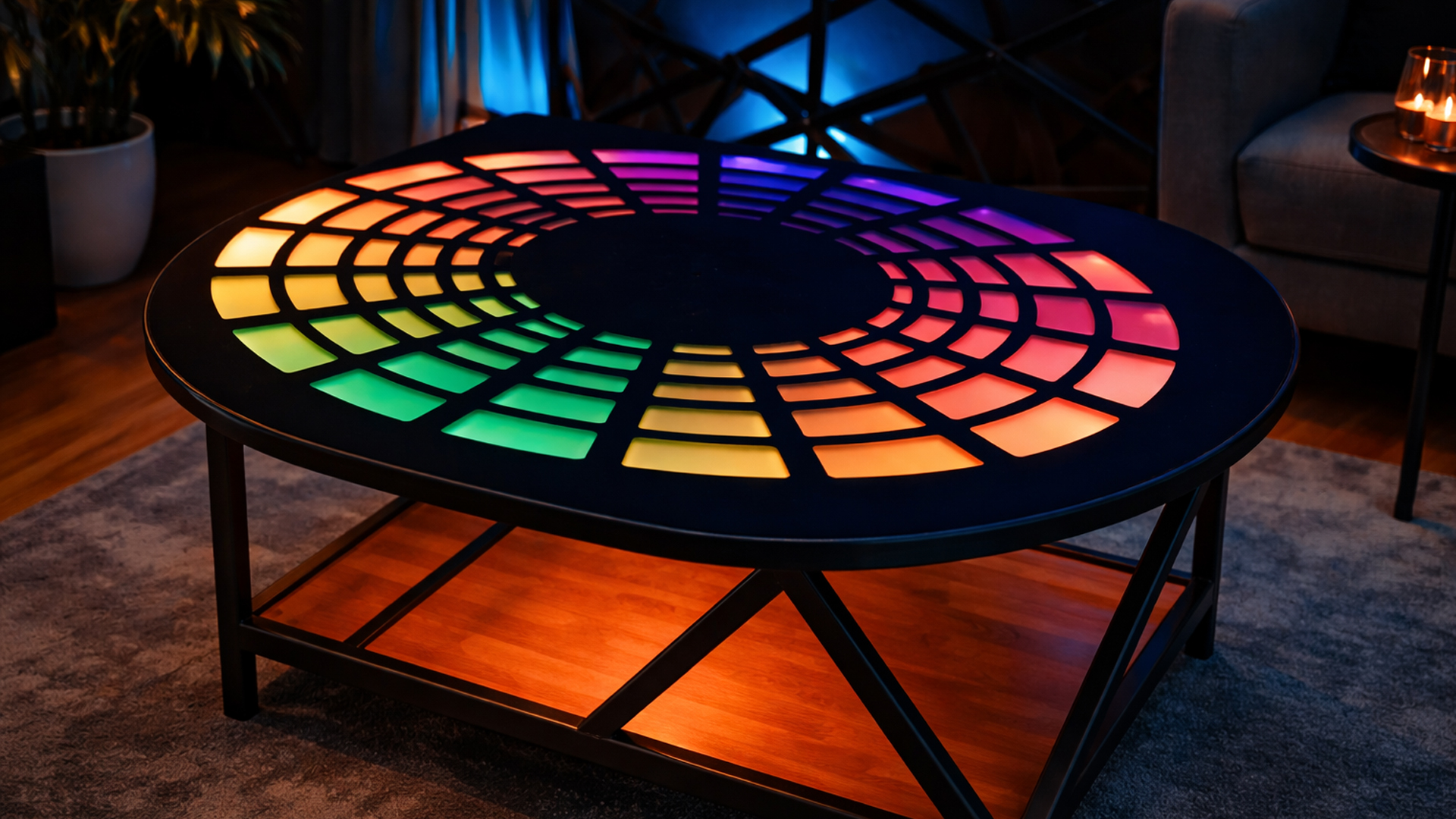 How a smart table is made from epoxy resin