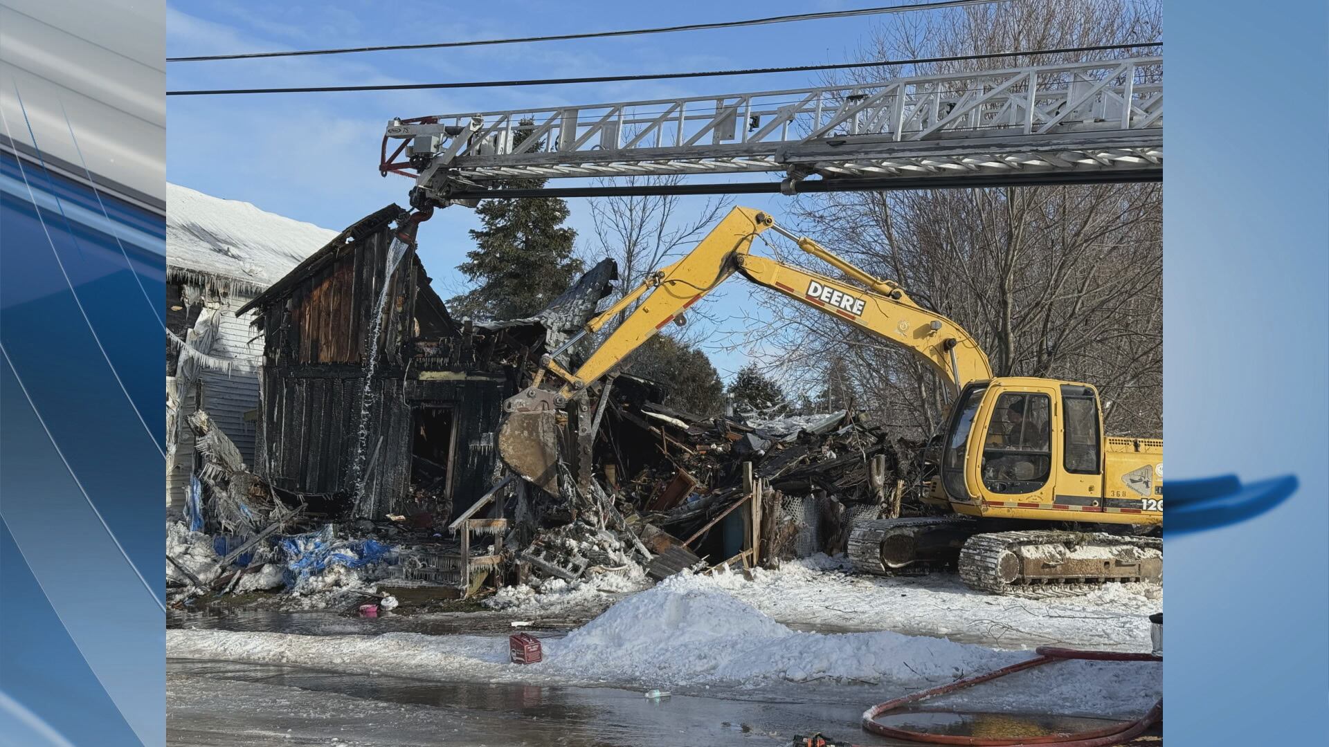 Ogdensburg house fire sends two to hospital, one to burn unit