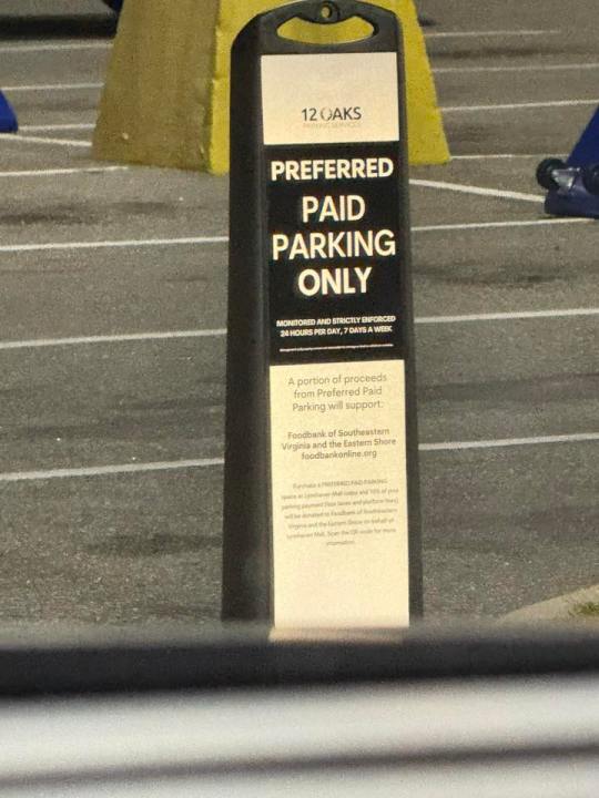 Lynnhaven Mall introduces preferred paid parking near entrances